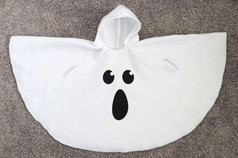How to Make an Easy DIY Toddler Ghost Costume - Aubree Originals