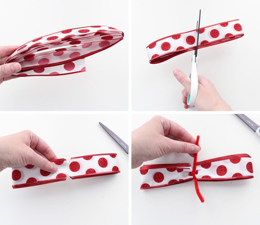 How to Make Christmas Ribbon Bows: 12 Easy DIY Bows - Aubree Originals