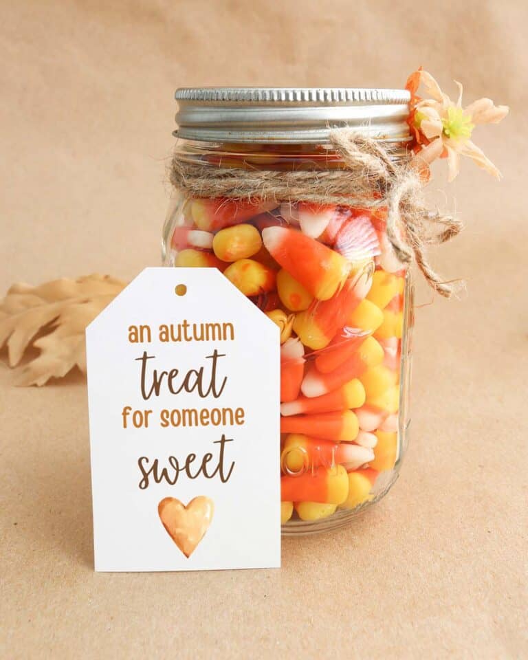 Fall Gift & Treat Tags - Free Printable for Autumn - Aubree Originals
