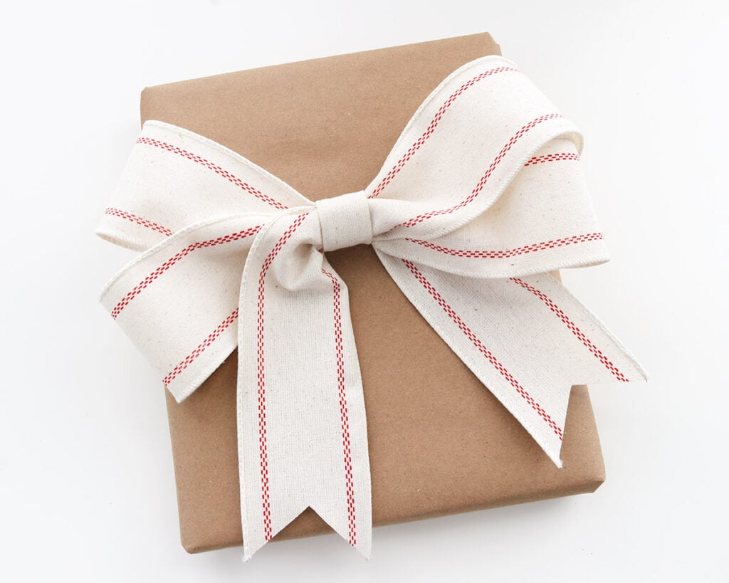 How to Make Christmas Ribbon Bows: 12 Easy DIY Bows - Aubree Originals