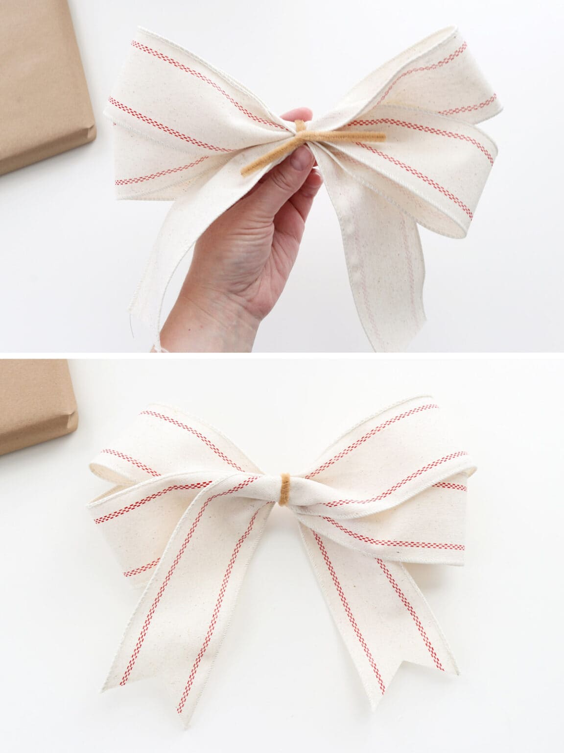 How to Make Christmas Ribbon Bows: 12 Easy DIY Bows - Aubree Originals