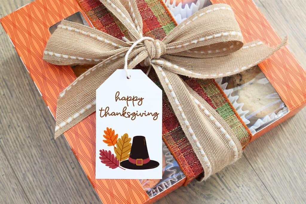 Happy Thanksgiving Gift Tags: 8 Free Printable Tags - Aubree Originals