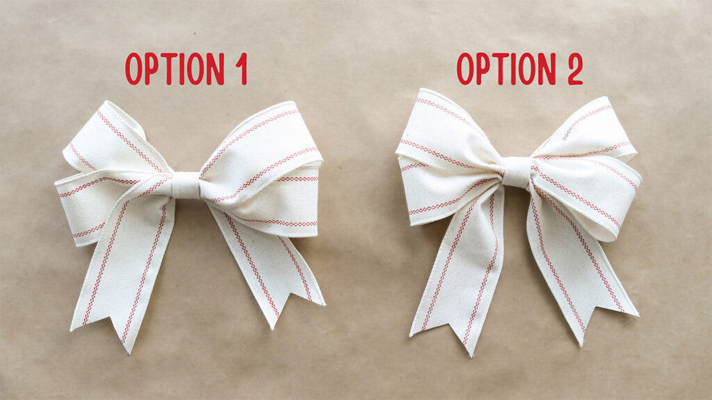 How to Make Christmas Ribbon Bows: 12 Easy DIY Bows - Aubree Originals