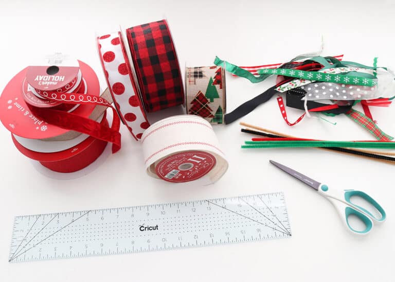 How to Make Christmas Ribbon Bows: 12 Easy DIY Bows - Aubree Originals