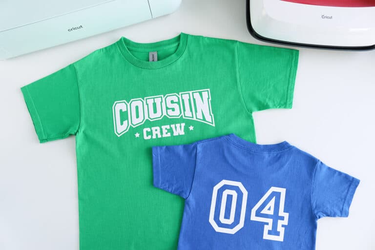 DIY Matching Cousin Crew Shirts For a Family Reunion - Aubree Originals