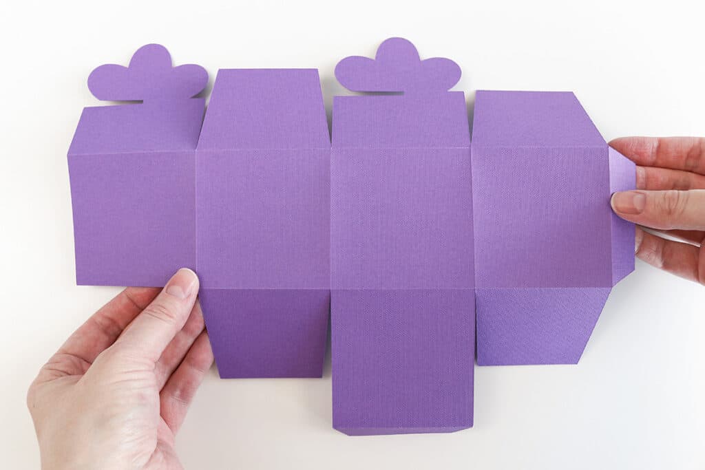 DIY Flower Paper Box Favors - Aubree Originals