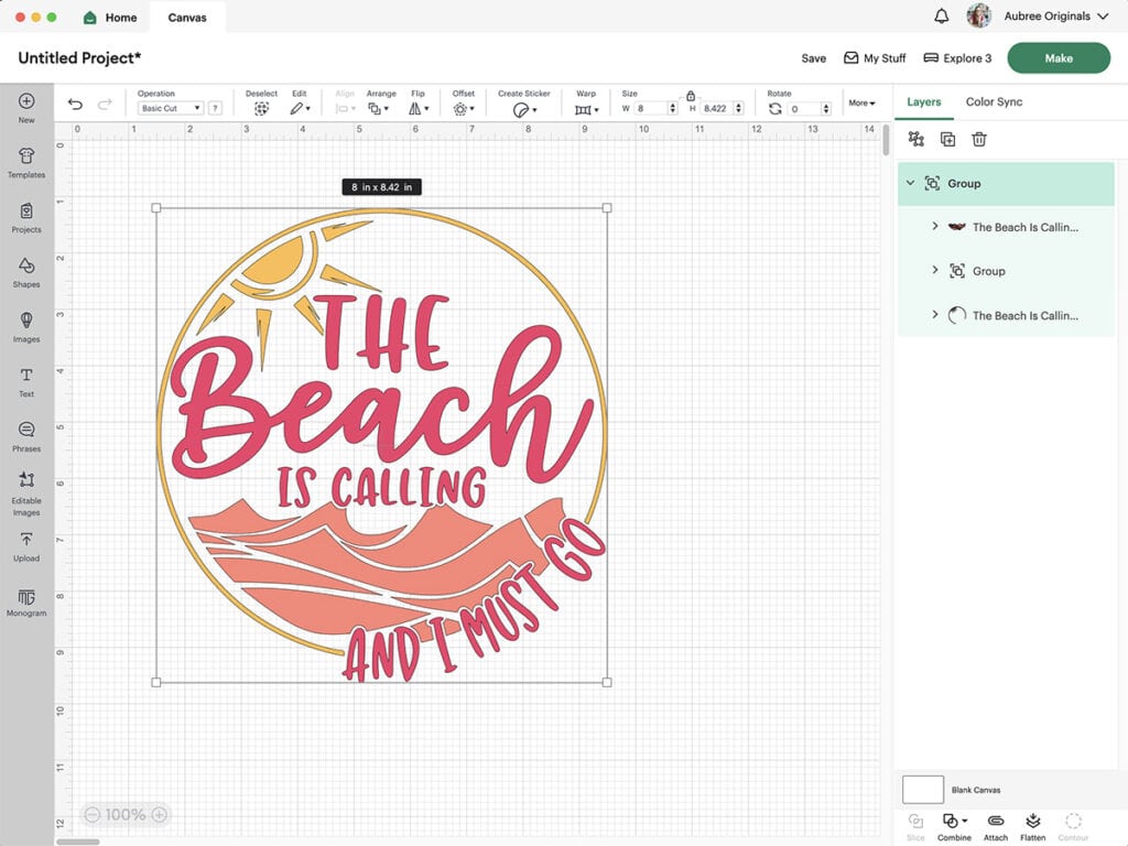 How to Upload SVG & Image Files to Cricut Design Space - Aubree Originals