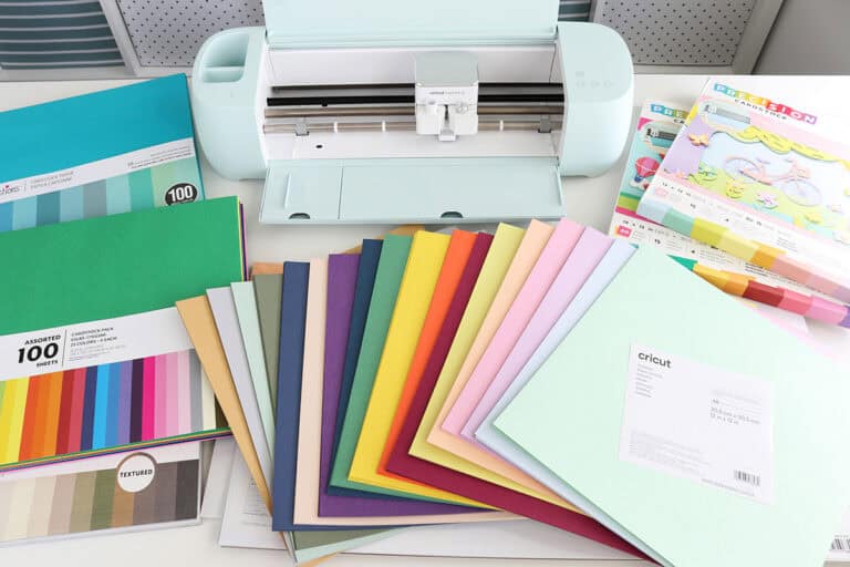 The Best Cardstock for Cricut Paper Crafts - Aubree Originals